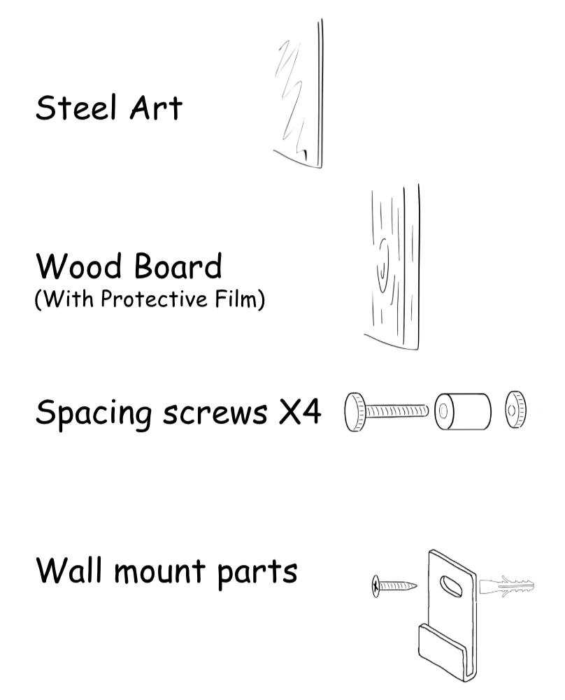 Portrait Installation Guide – Story In Steel