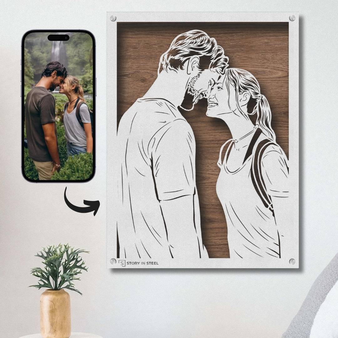 Custom Metal Portrait – Story In Steel