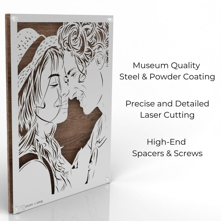 Custom Metal Portrait – Story In Steel