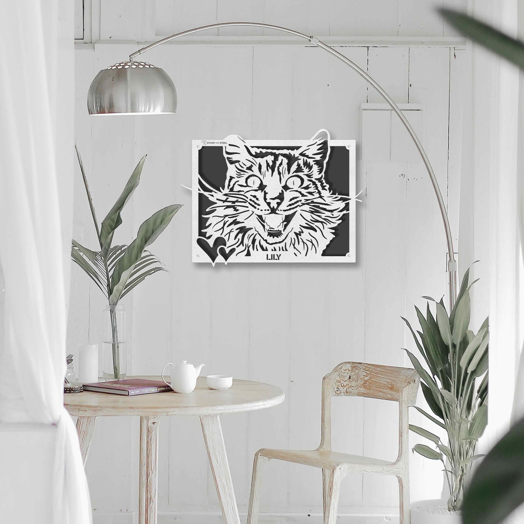 Custom Pet Metal Portrait – Story In Steel